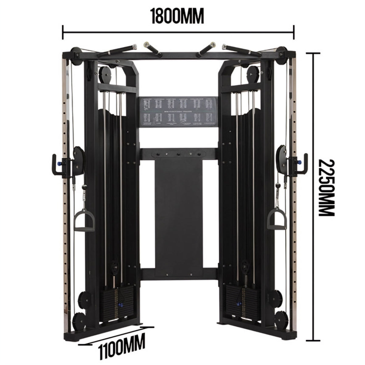 FTS Commercial Grade Functional Trainer System [PRE-ORDER] – GYMZGARAGE ...